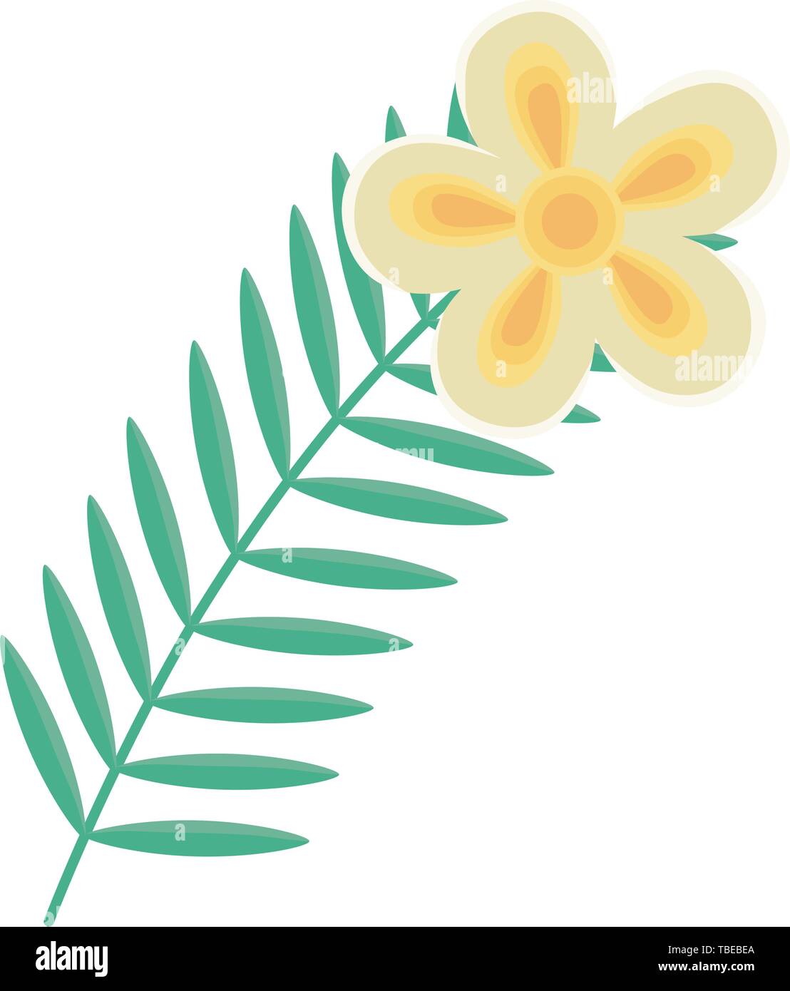 Leaf design, Plant floral garden nature decoration ornament and season ...