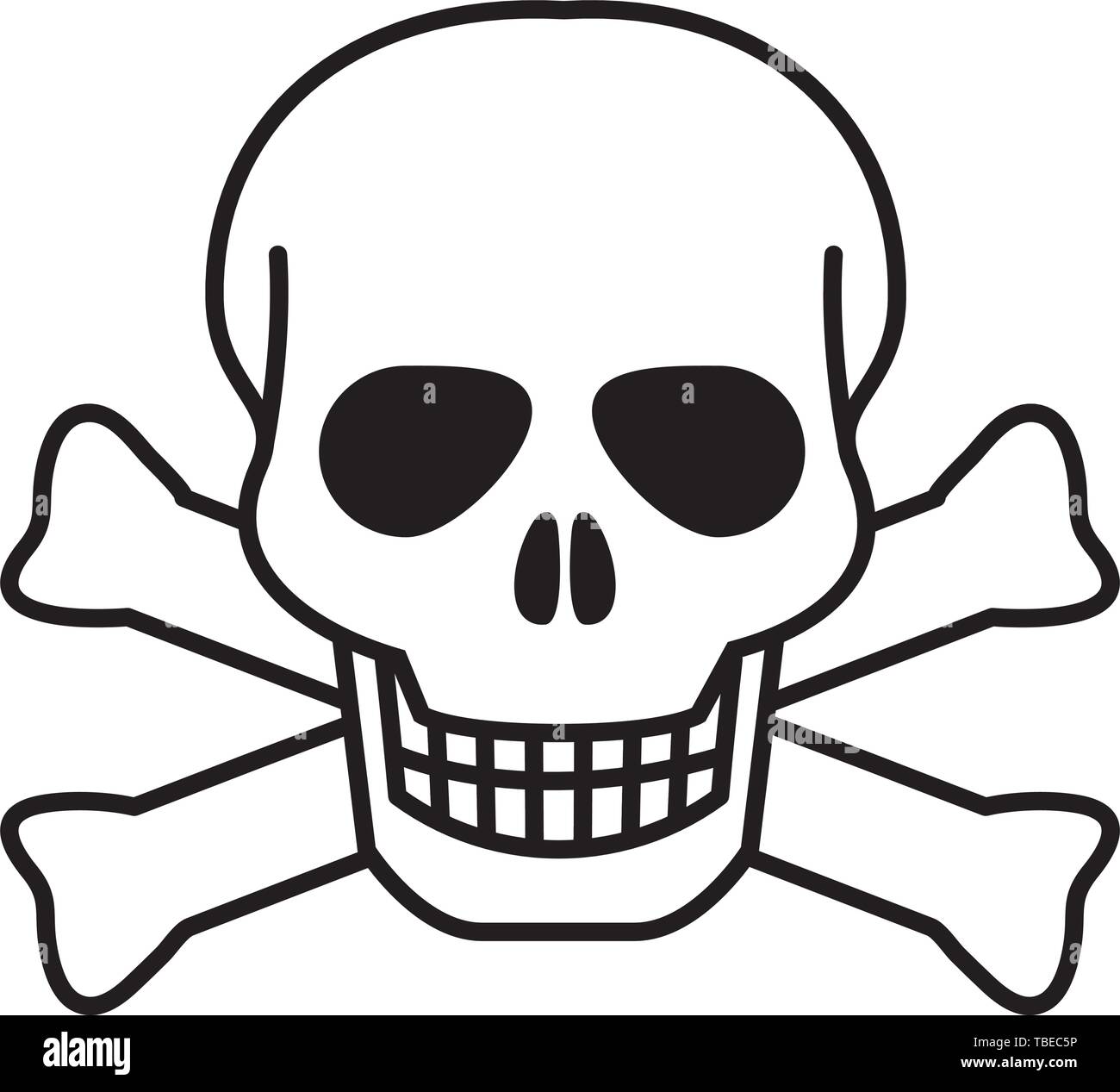 Skull head design, Death horror tattoo decoration dark and culture ...