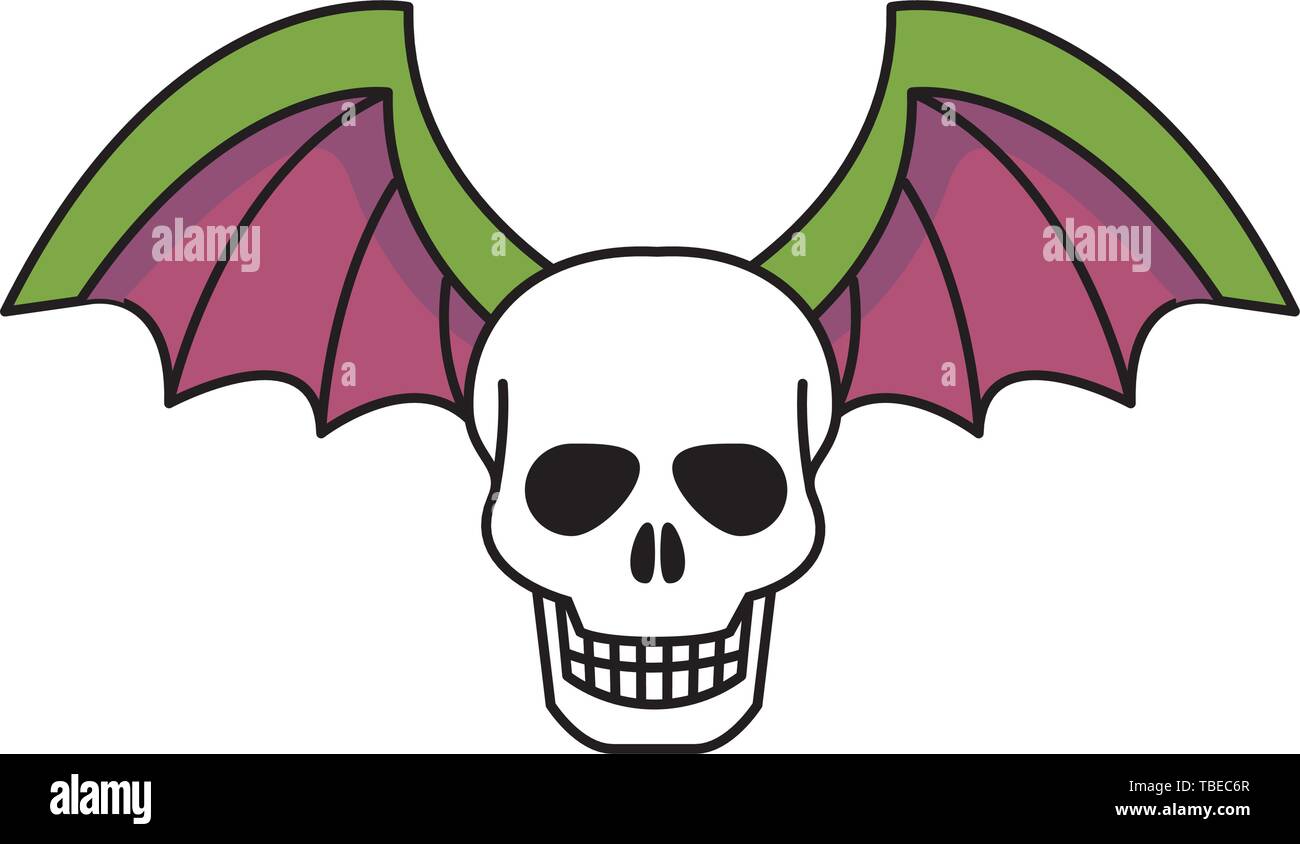 Skull head design, Death horror tattoo decoration dark and culture ...