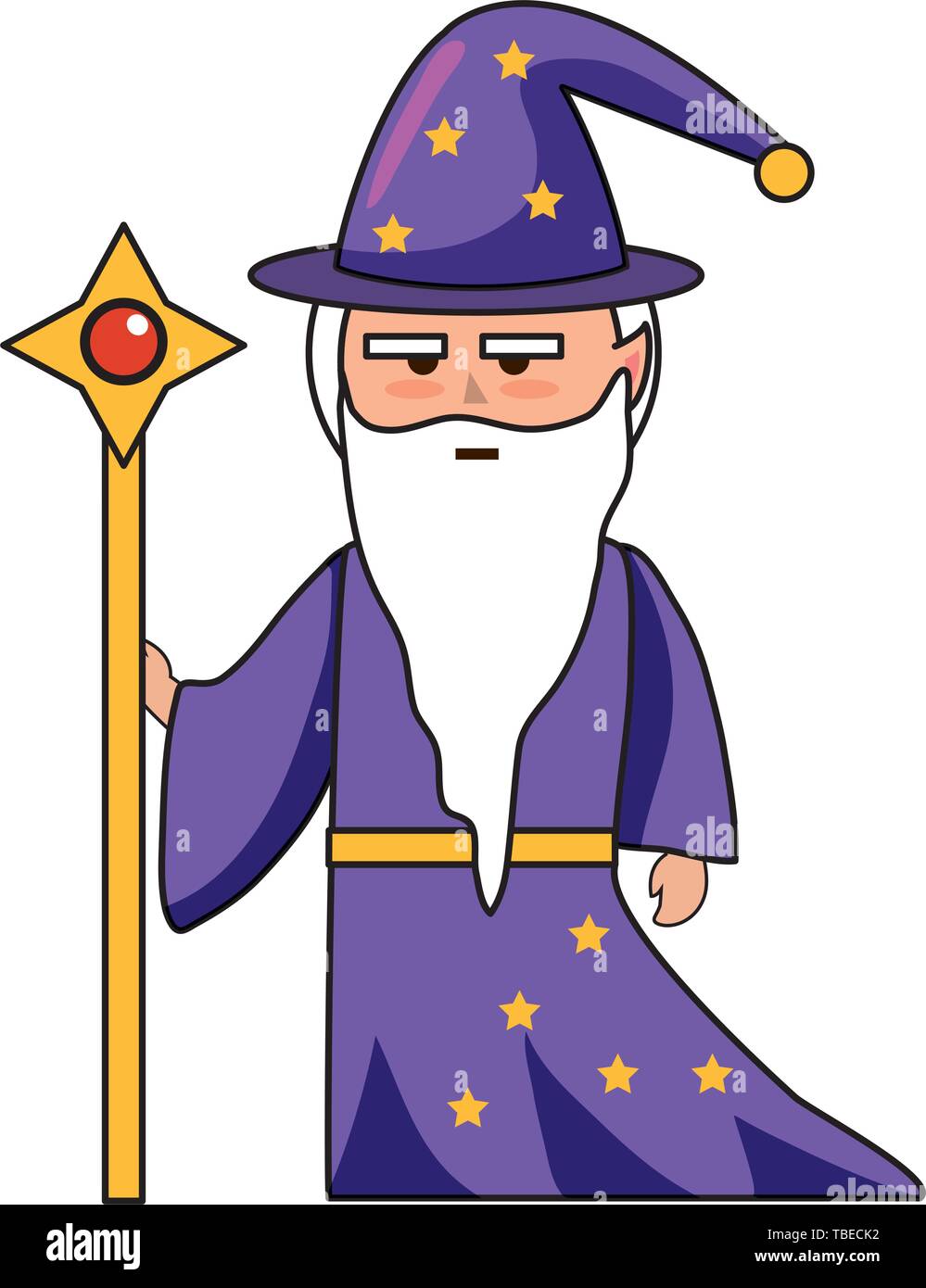 Medieval magician design, fantasy magic wizard man witchcraft and fairy ...