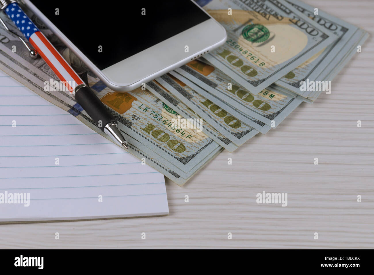 Notebook pen on hundred hi-res stock photography and images - Alamy