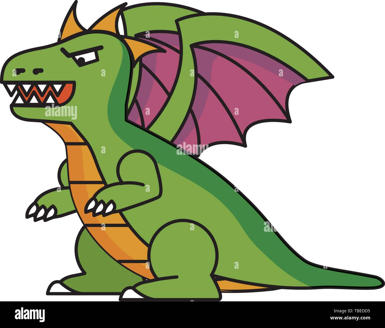 Dragon cartoon design, Chinese asian fantasy animal monster and culture ...