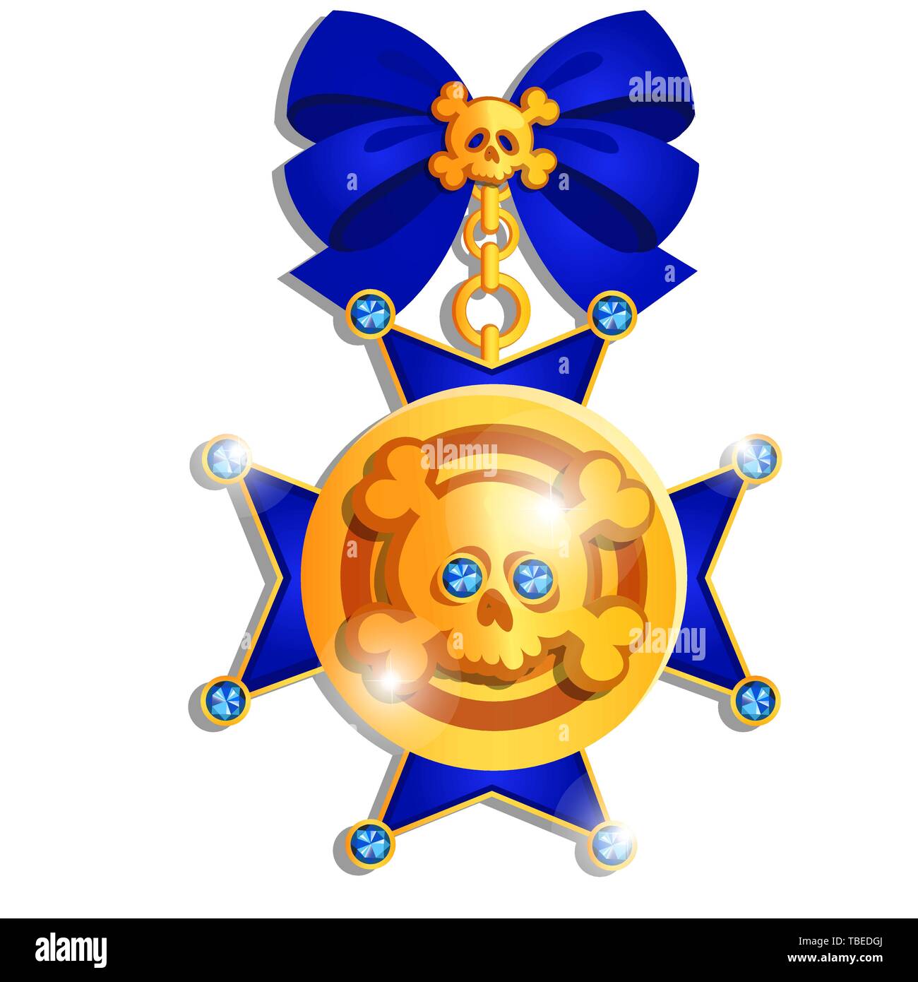 Beautiful medal Stock Vector Images - Alamy