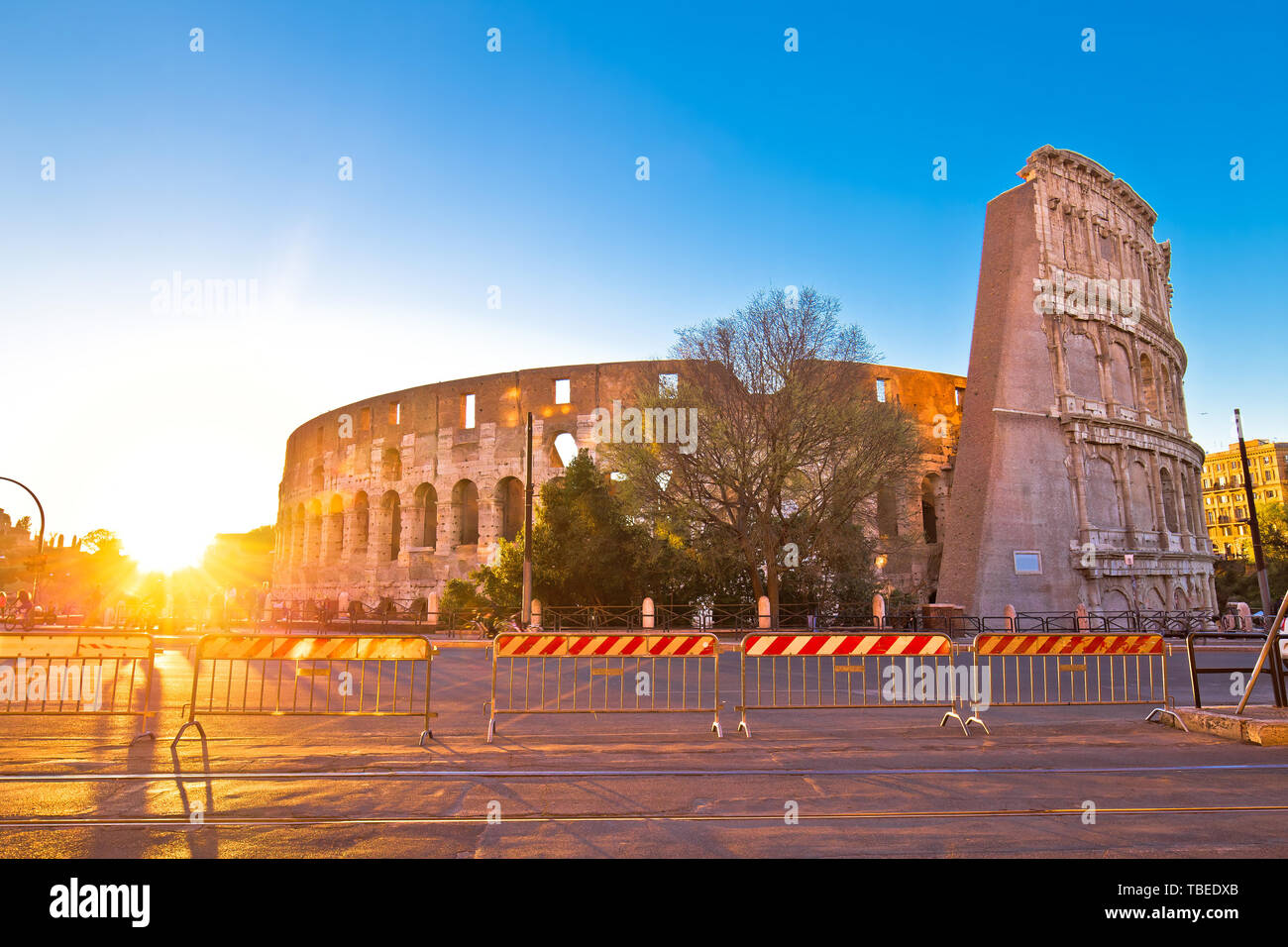 Rome sunset view hi-res stock photography and images - Alamy