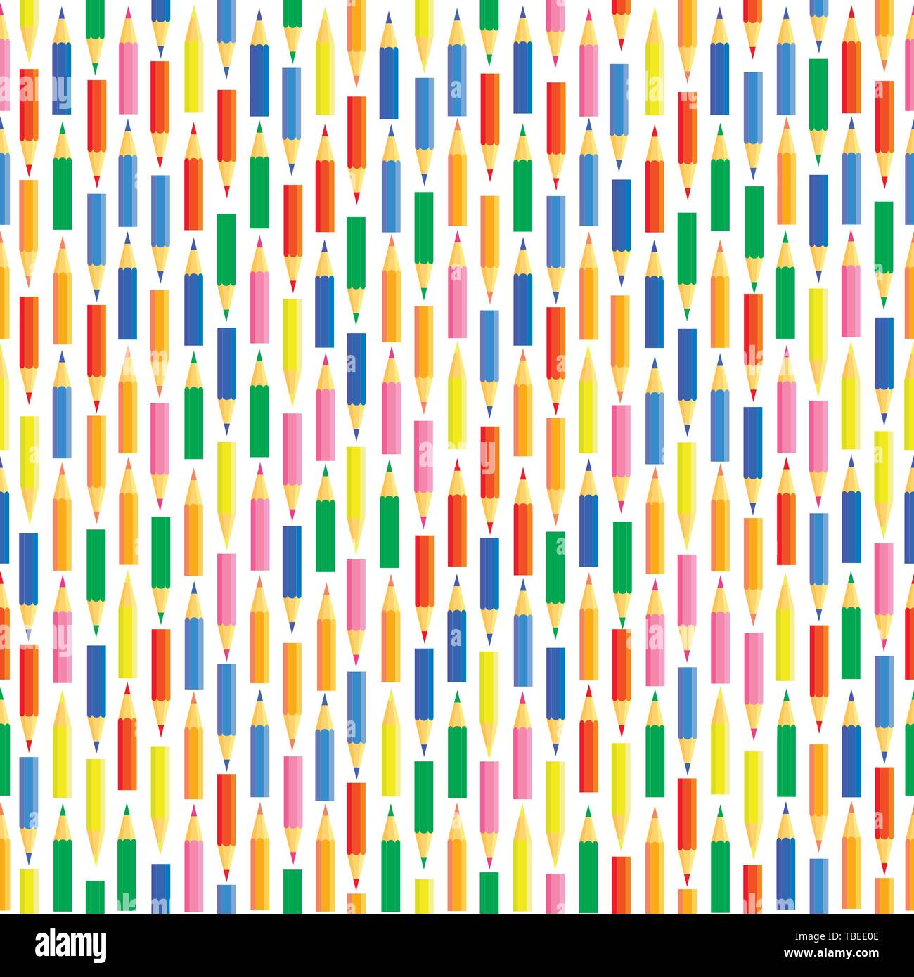 Group small wooden pencils Stock Vector Images - Alamy