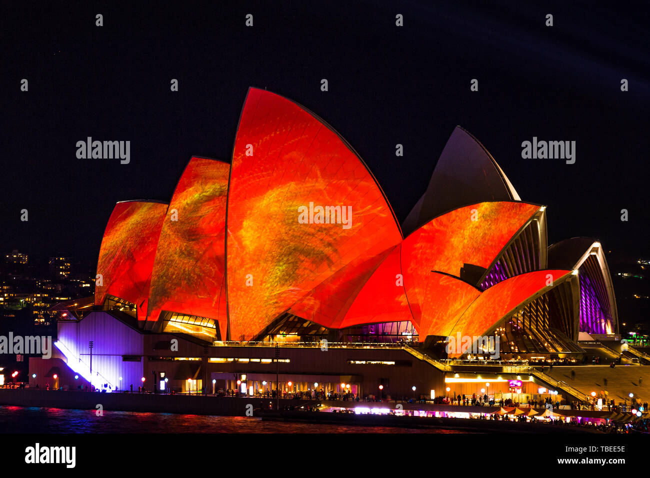 Sydney light show sydney australia hi-res stock photography and images ...