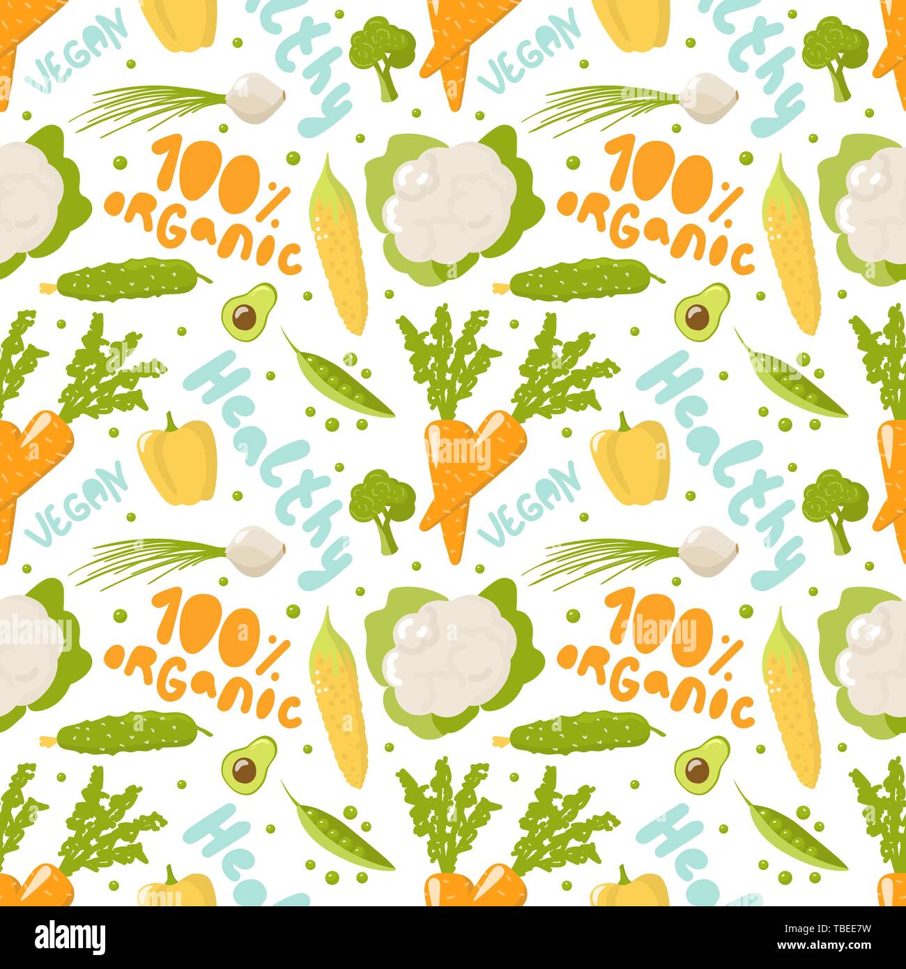 Healthy Food Pattern on white background Stock Vector Image & Art - Alamy