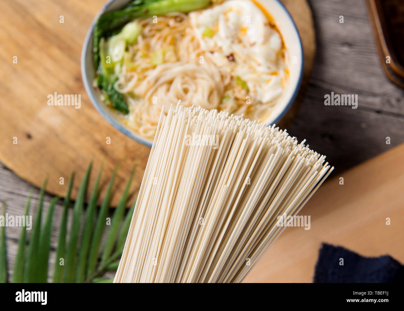 hang up a noodle Stock Photo - Alamy