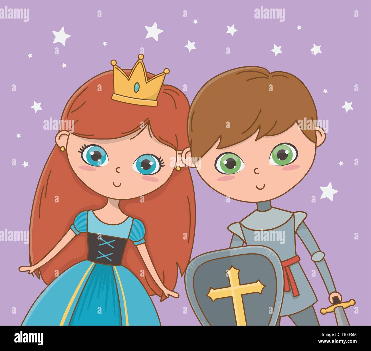 Princess and knight design, Fairytale history medieval fantasy kingdom ...