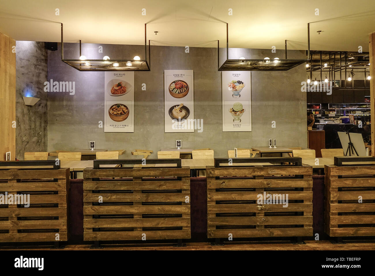 Interior design restaurant malaysia hi-res stock photography and images ...