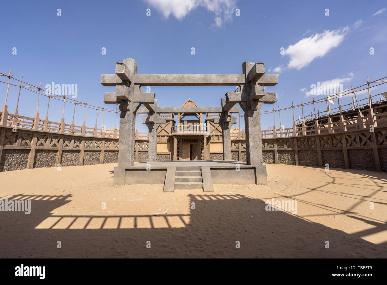 Abandoned ancient city Stock Photo - Alamy