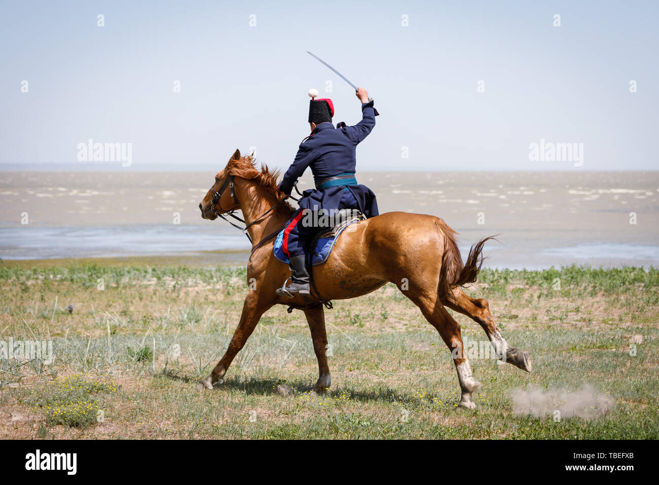 Cossack horseman hi-res stock photography and images - Alamy