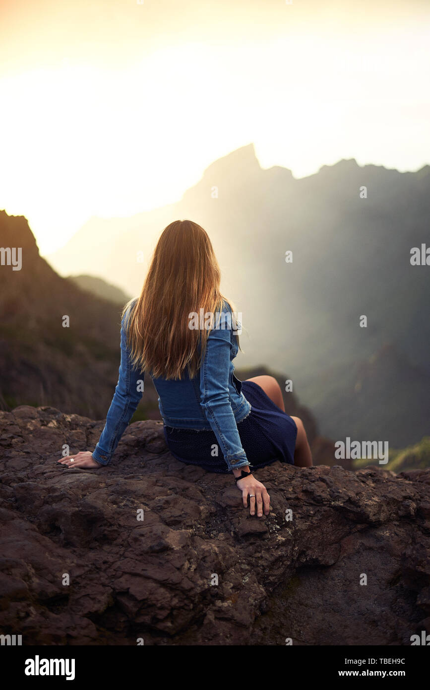 Woman contemplating hi-res stock photography and images - Alamy