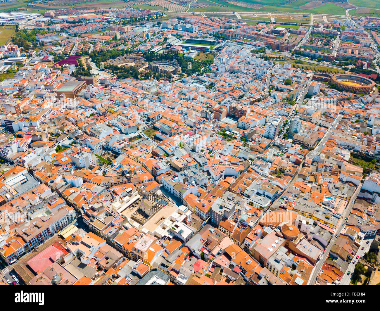 Merida spain aerial hi-res stock photography and images - Alamy