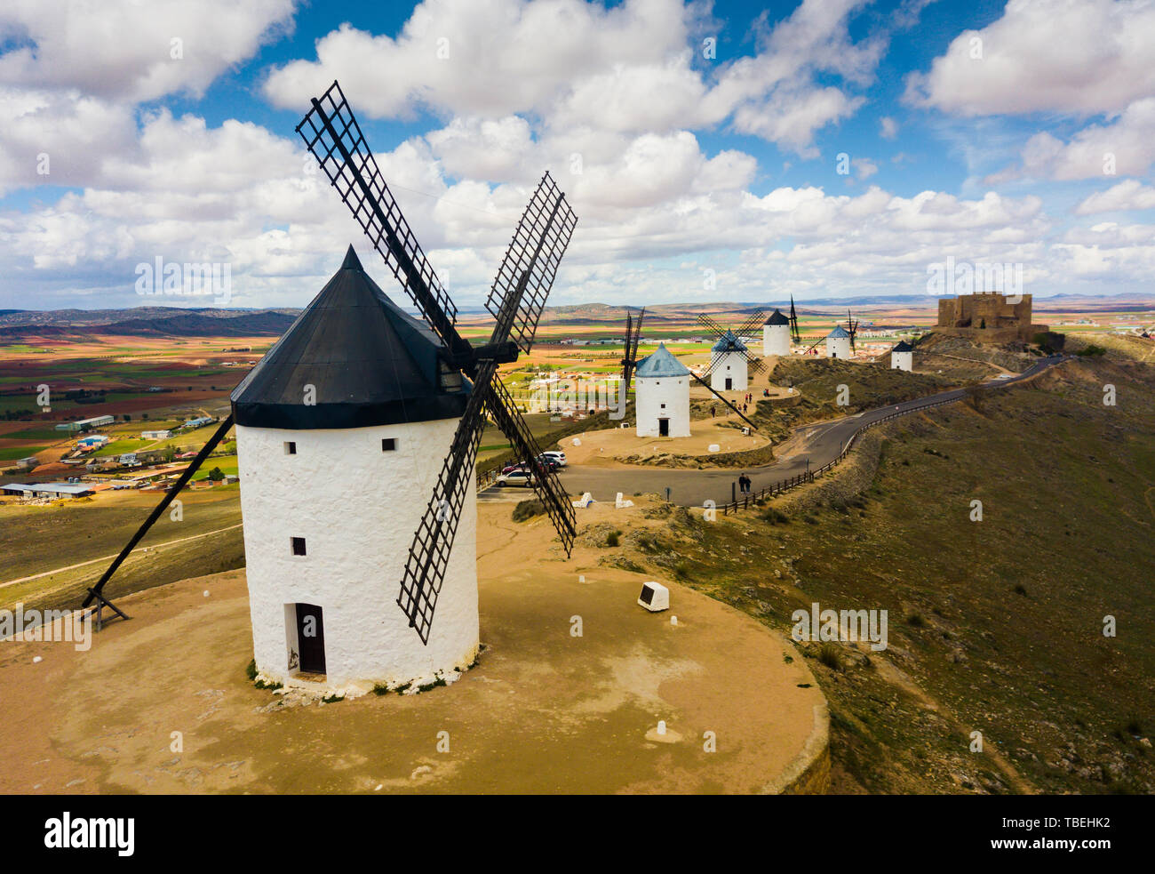Don quixote windmill scene hi-res stock photography and images - Alamy