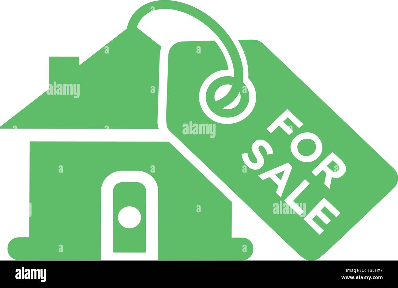 Home Sale Icon - real estate sale sign Stock Vector Image & Art - Alamy