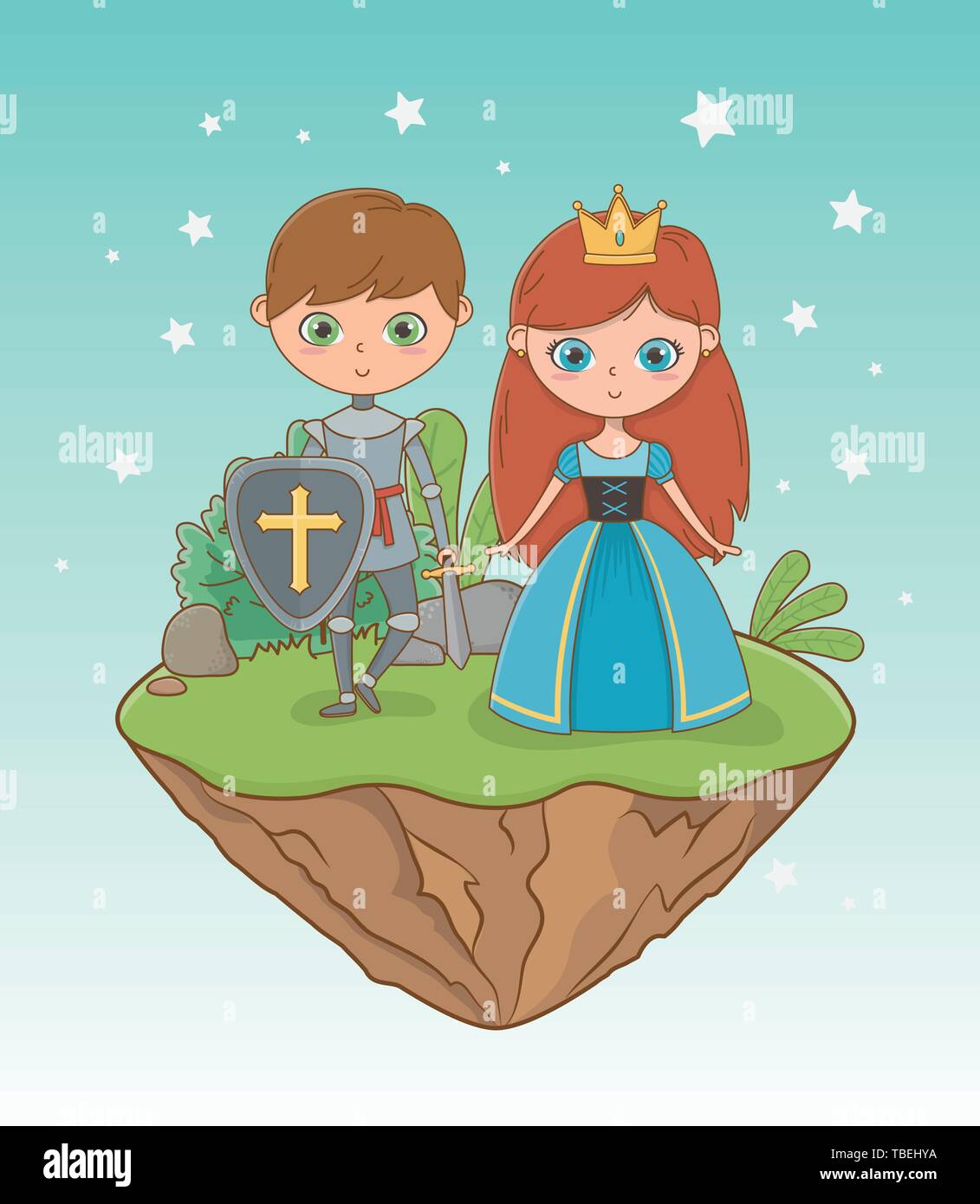 Princess and knight design, Fairytale history medieval fantasy kingdom ...