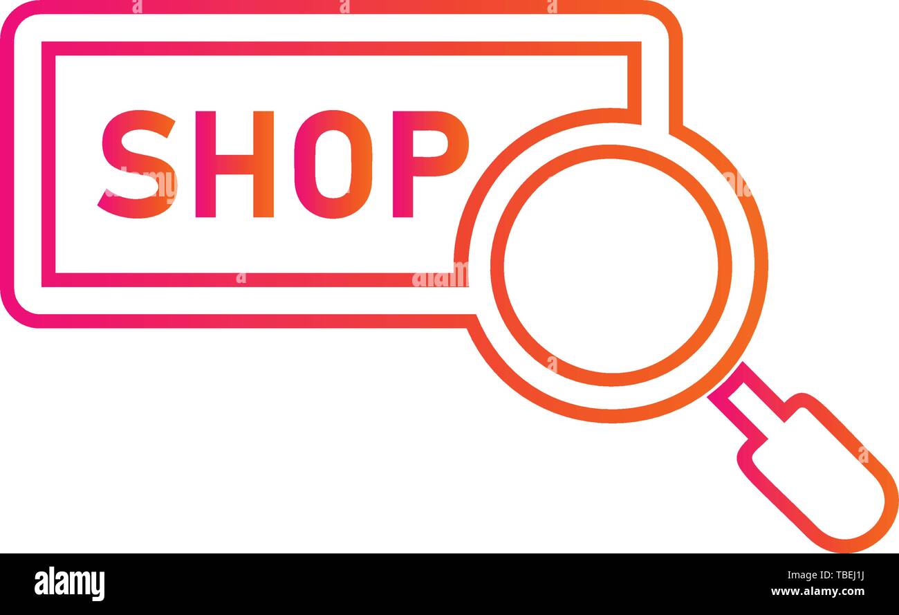 Searching at supermarket Stock Vector Images - Alamy