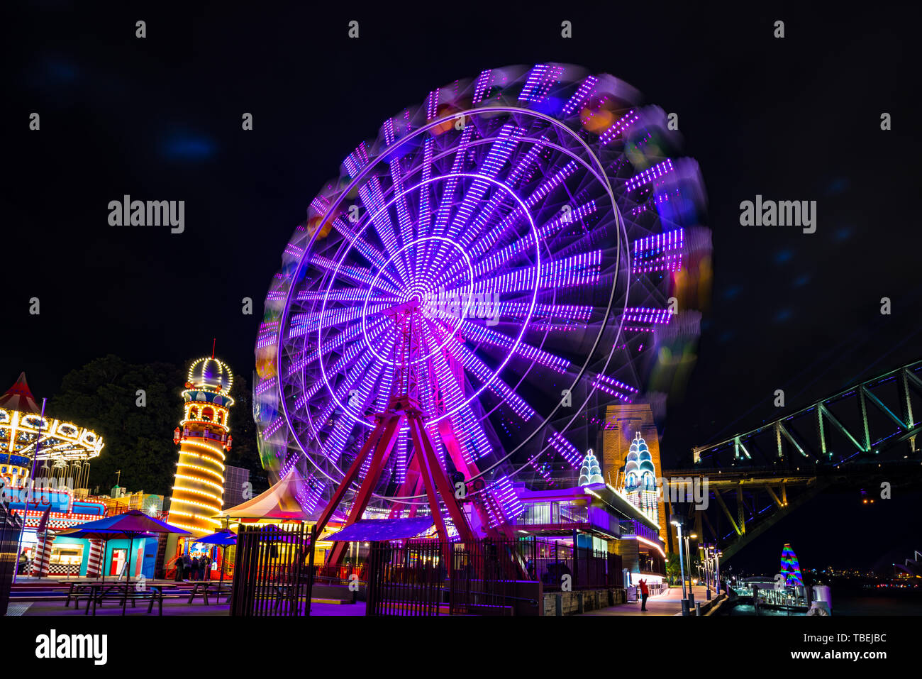 Luna park ferris wheel hi-res stock photography and images - Alamy