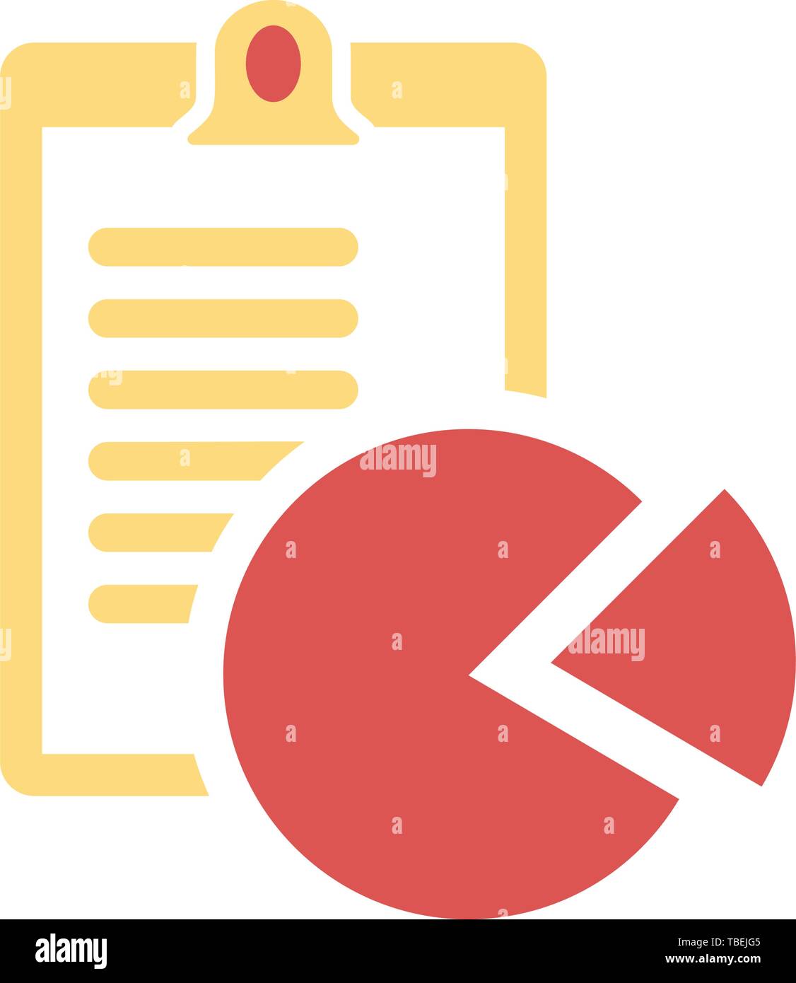 Business report icon vector Stock Vector Image & Art - Alamy