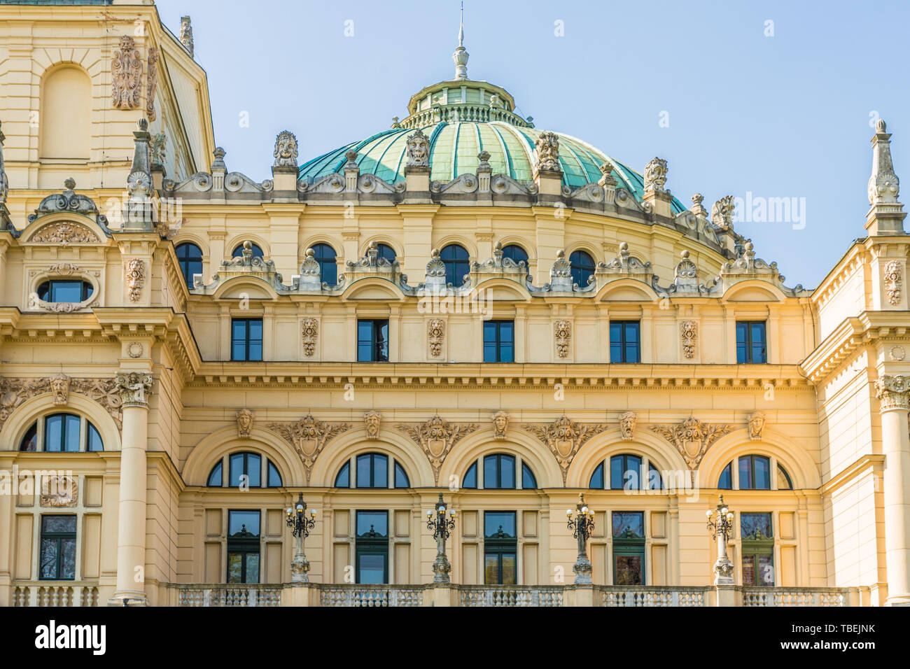 The Juliusz Slowacki Theatre in Krakow Stock Photo - Alamy
