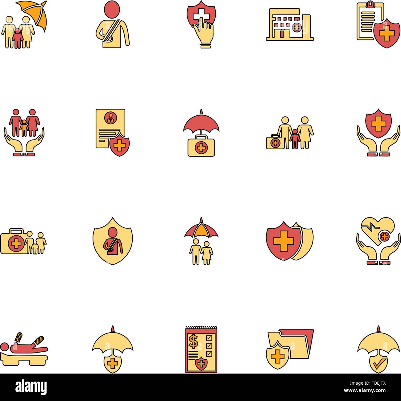 Safety icons hi-res stock photography and images - Alamy