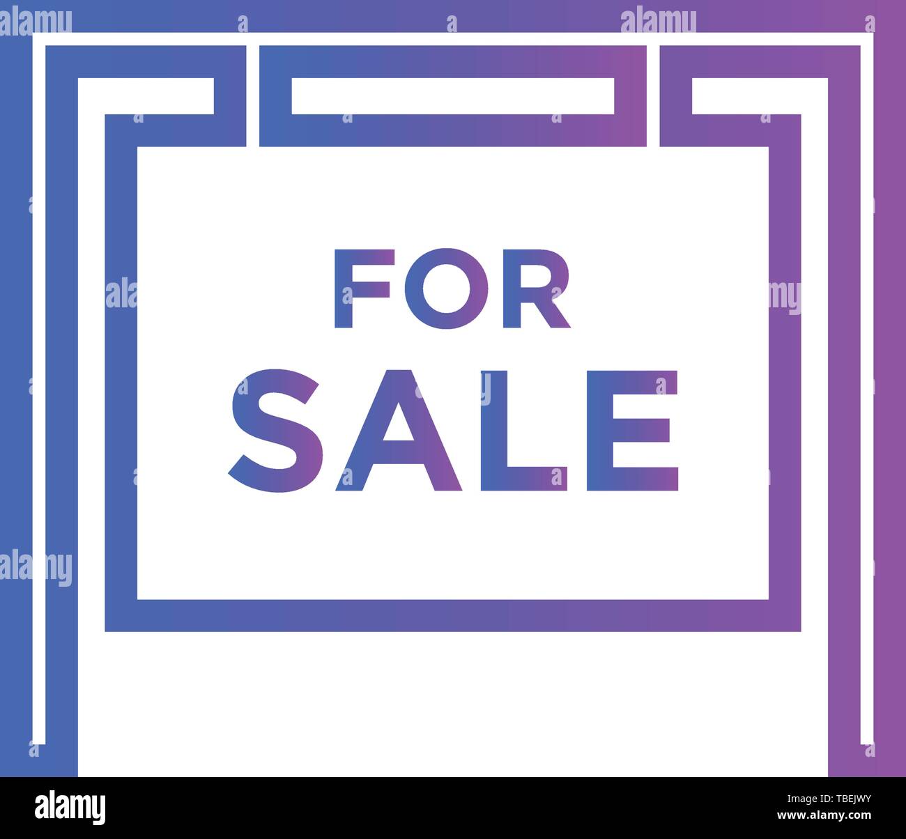 For sale sign icon vector - sale icon Stock Vector Image & Art - Alamy