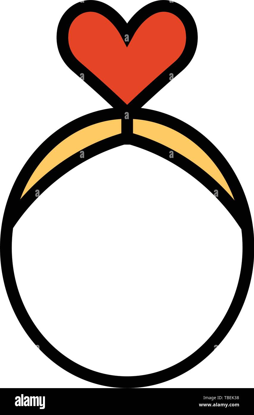 Engagement ring valentine Stock Vector Images - Alamy