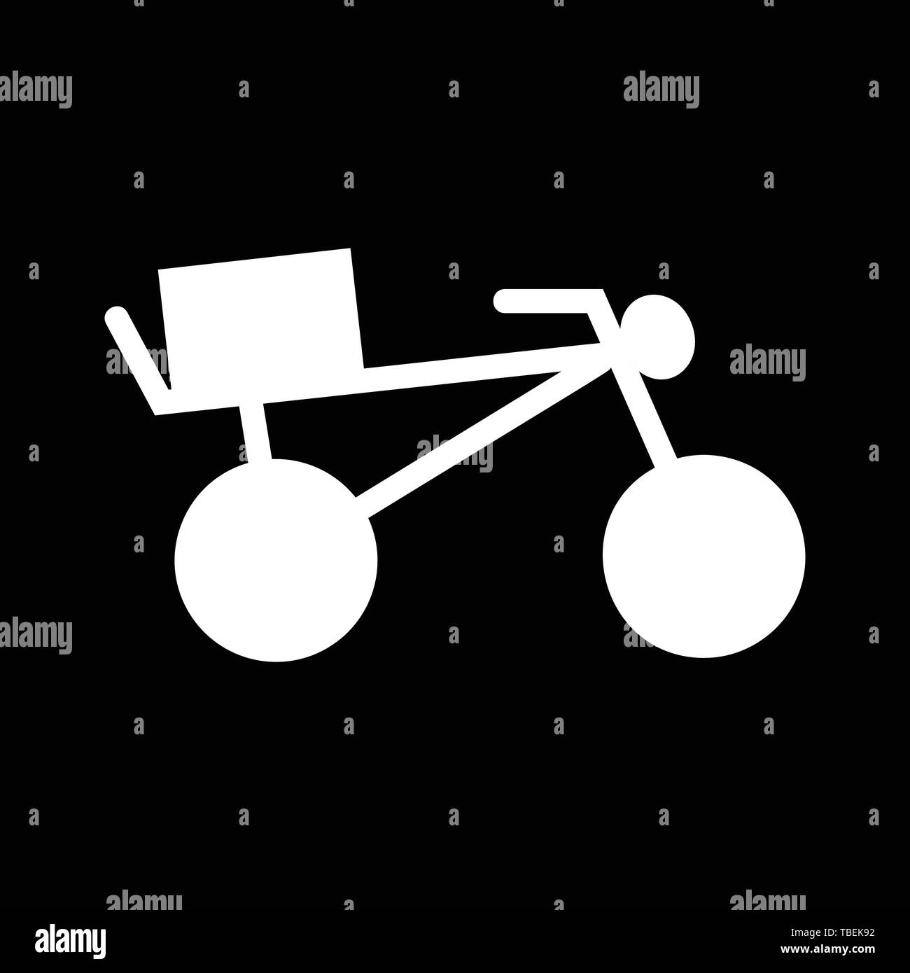 Trunk of bike Stock Vector Images - Alamy