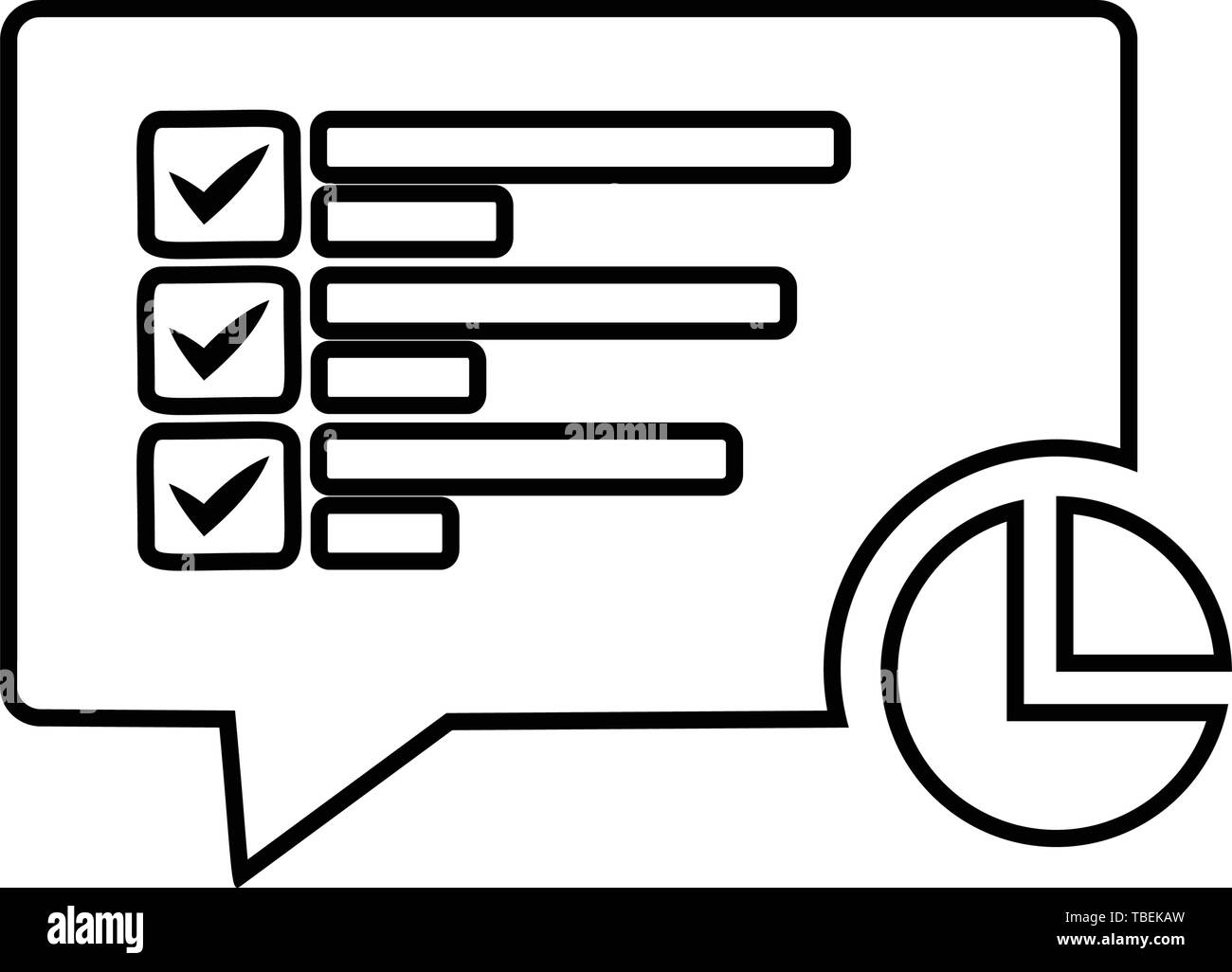 Business strategy line art Stock Vector Images - Alamy