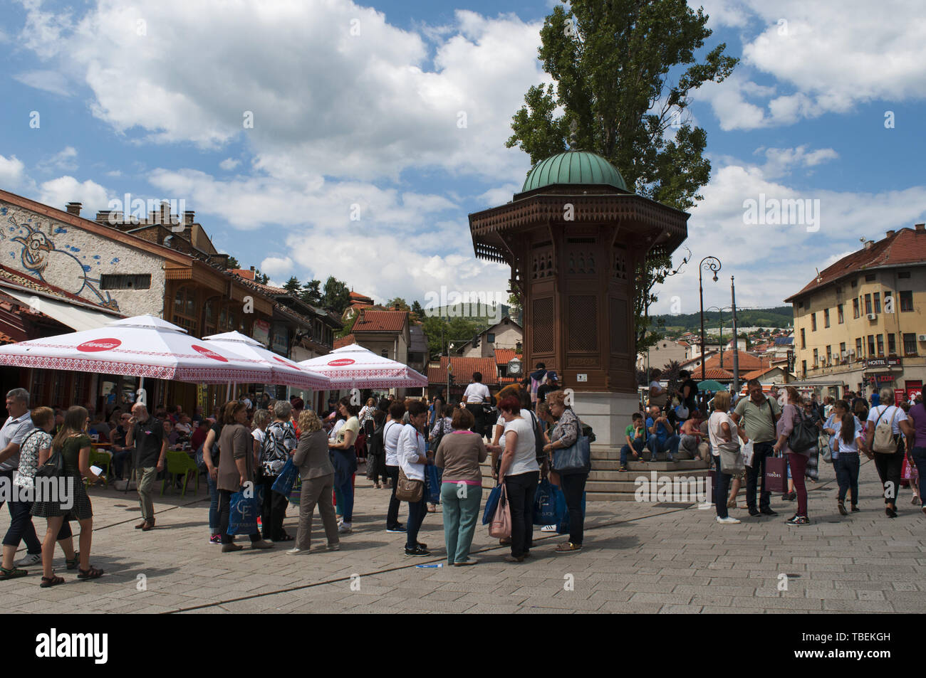 Sarajevo city shopping center hi-res stock photography and images - Alamy