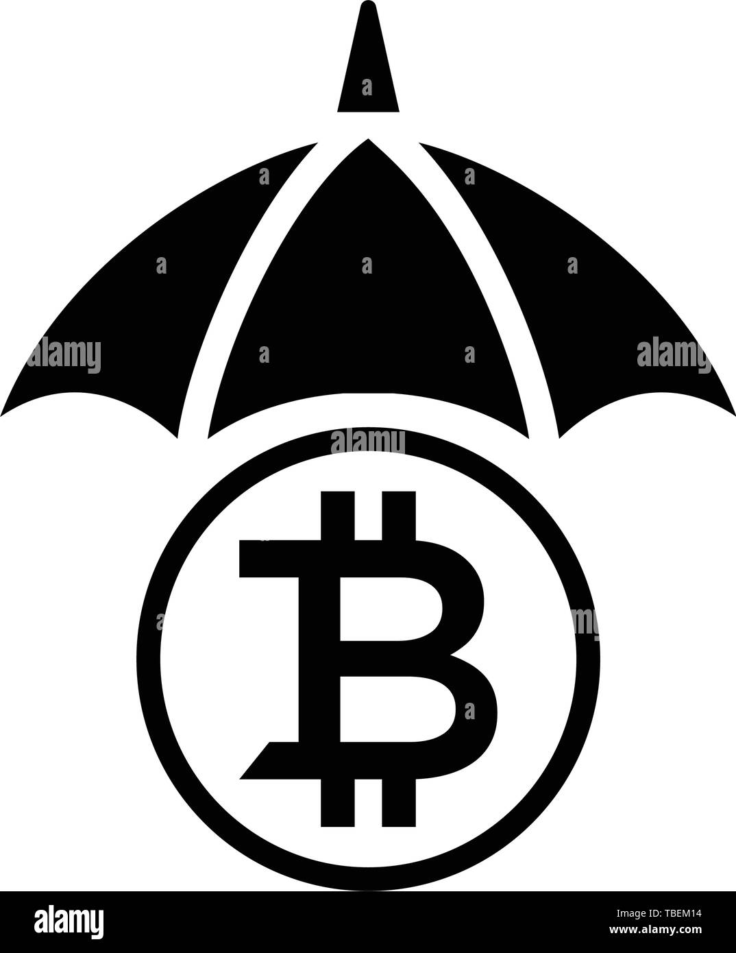 Bitcoin exchange flat design Black and White Stock Photos & Images - Alamy