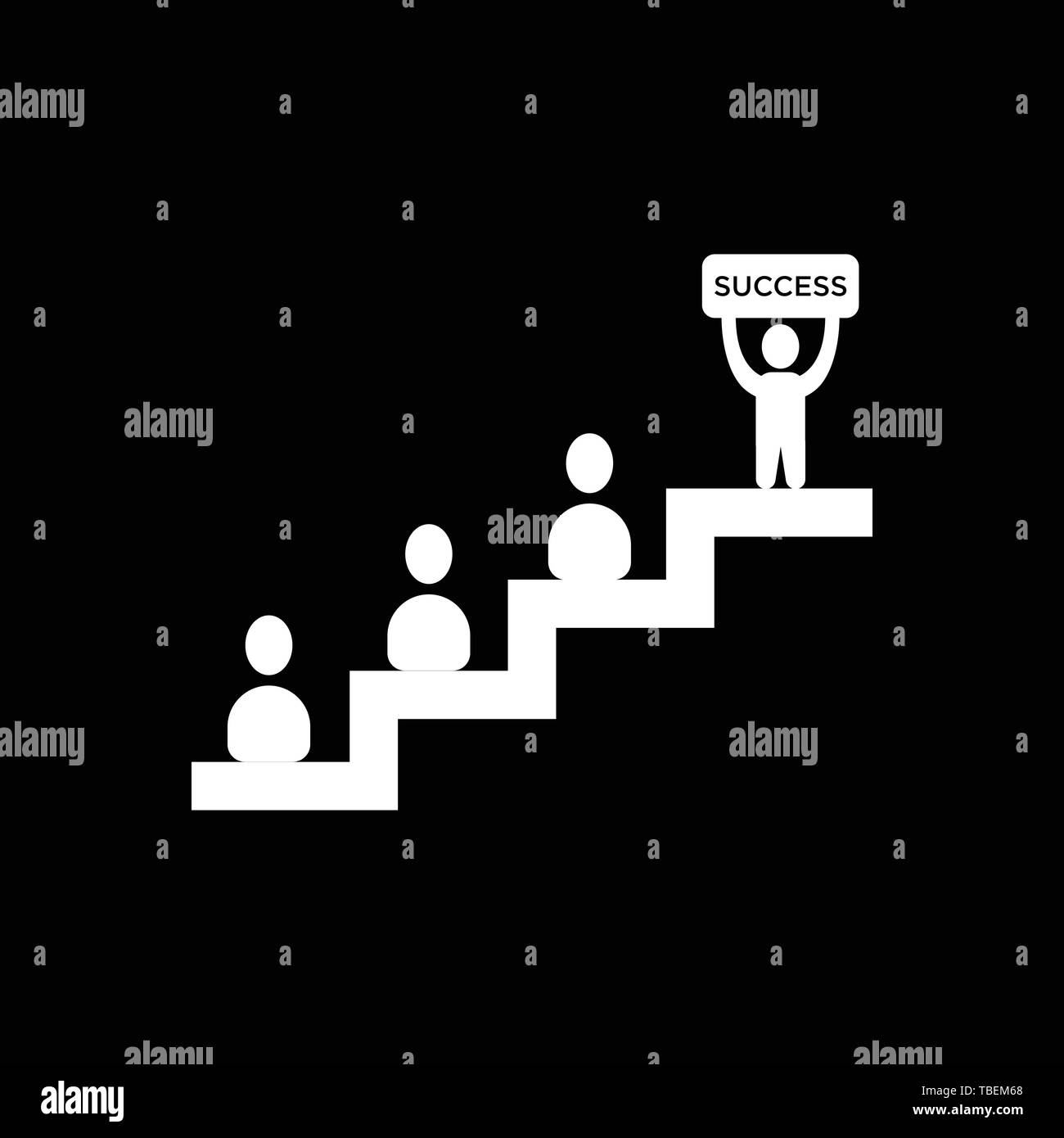 E Commerce Success Icon White Stock Vector Image And Art Alamy