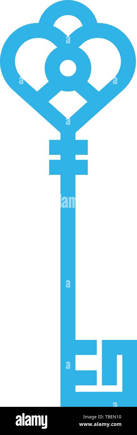 Blue keys key Stock Vector Images - Alamy
