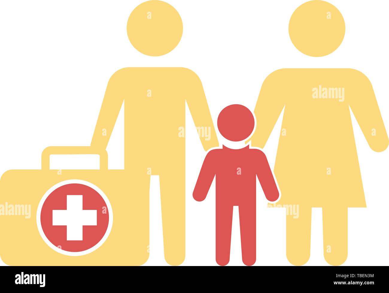 Medical health life insurance icon - health insurance icon - vector ...