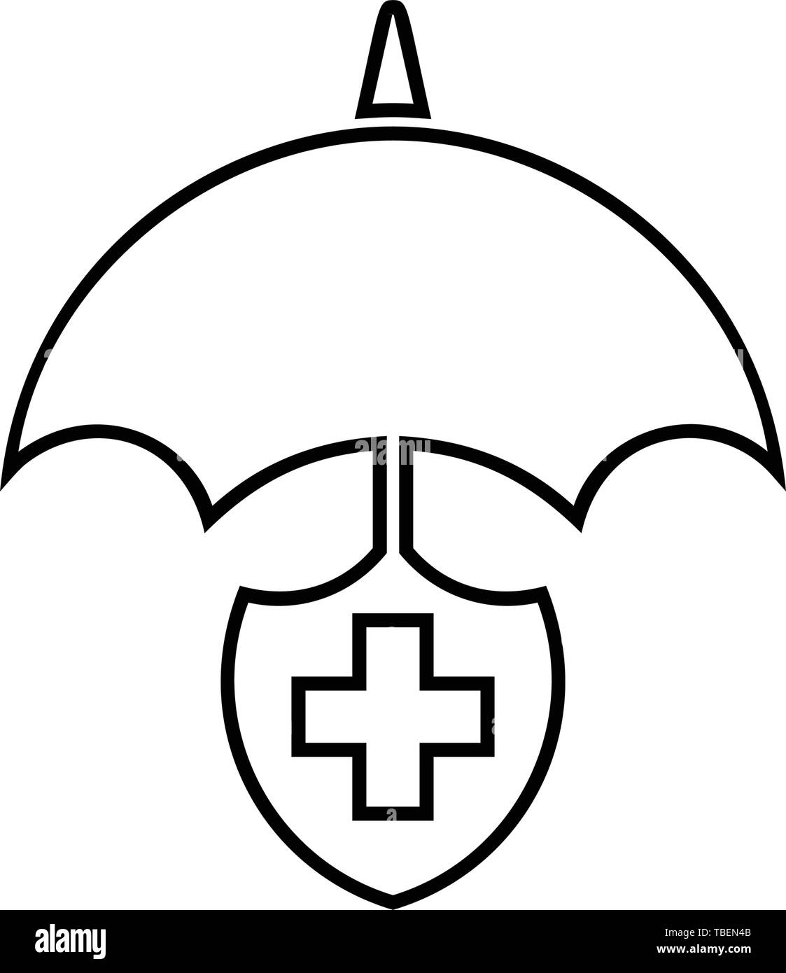 Medical health life safety icon - vector Stock Vector Image & Art - Alamy