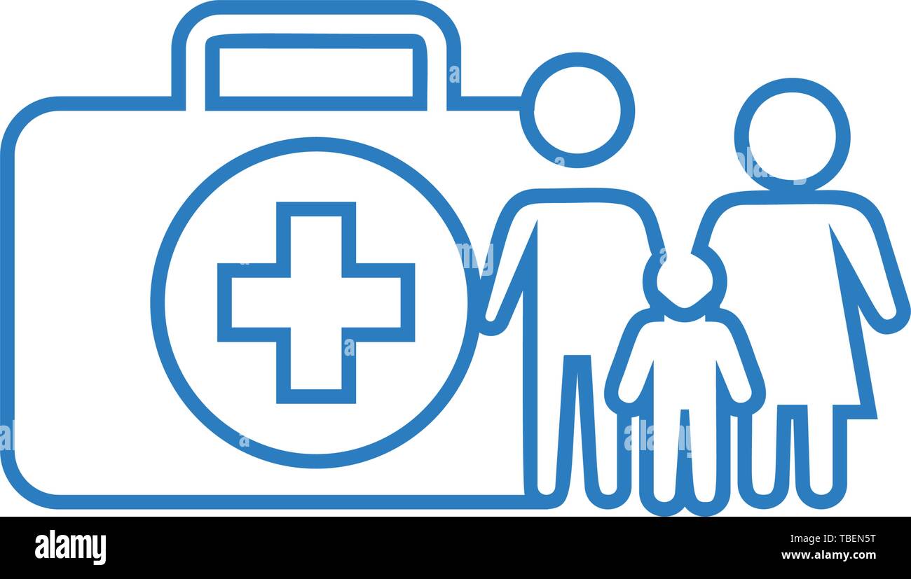 Medical health life protection icon - health safety icon - vector Stock ...