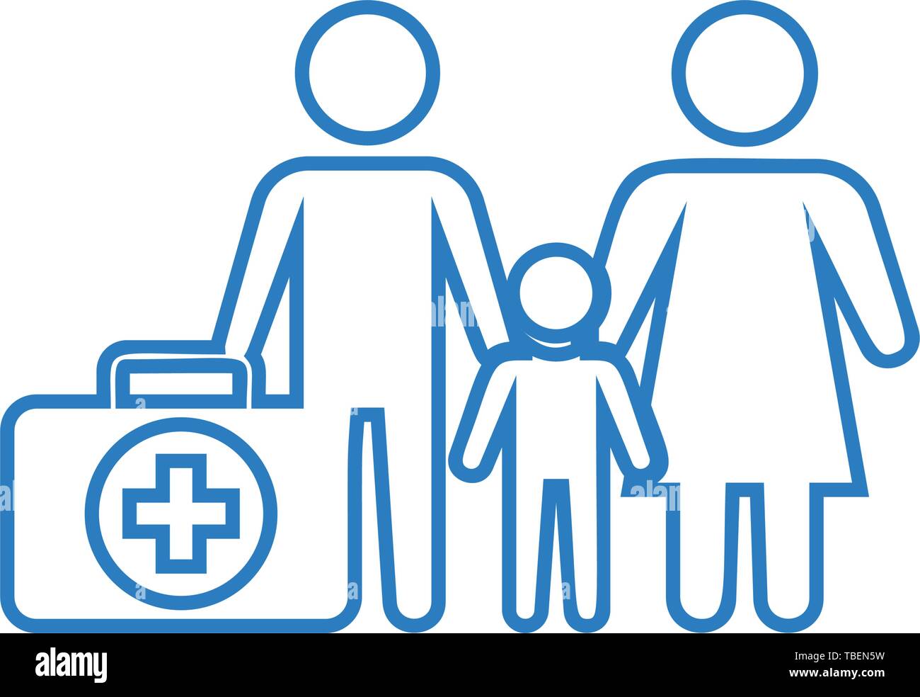 Medical health life protection icon - health safety icon - vector Stock ...