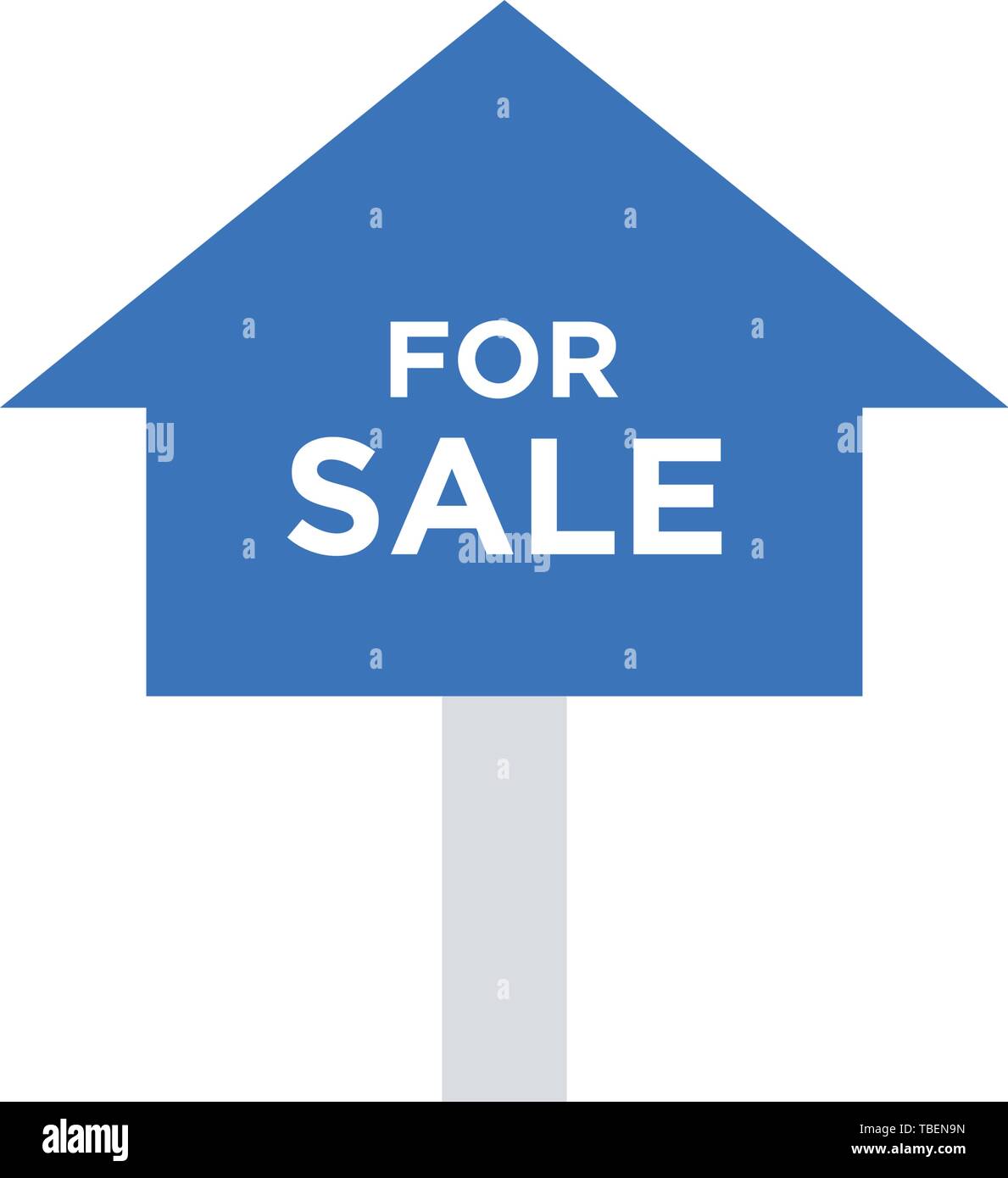 For sale sign icon vector - Flat design Stock Vector Image & Art - Alamy