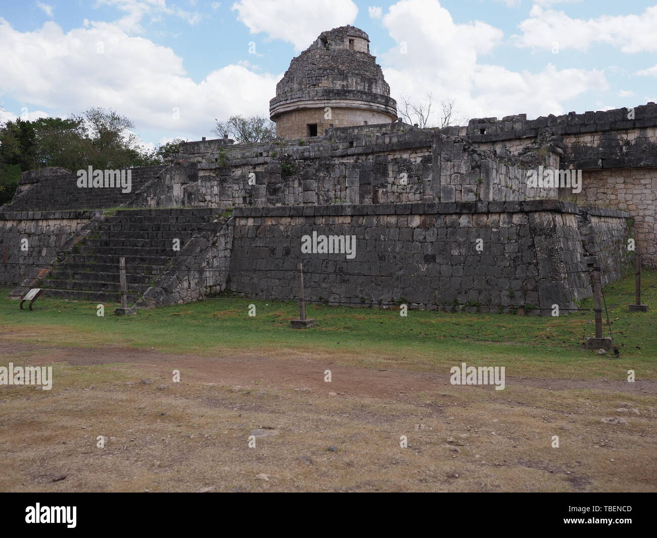 Maya temple facade detail hi-res stock photography and images - Alamy