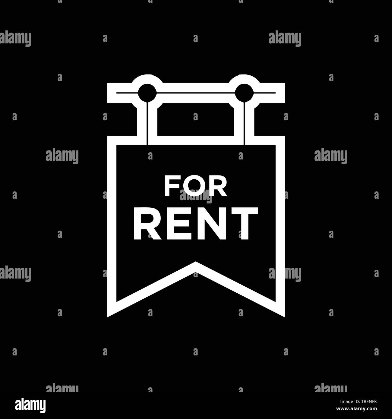 Rent a roof Stock Vector Images - Alamy