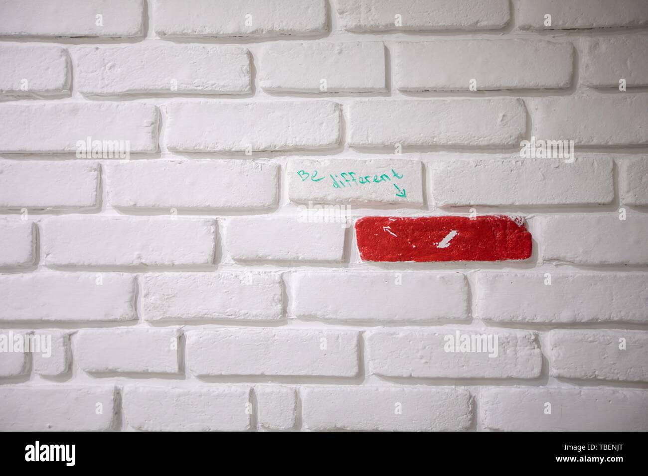 Vector single brick texture hi-res stock photography and images - Alamy