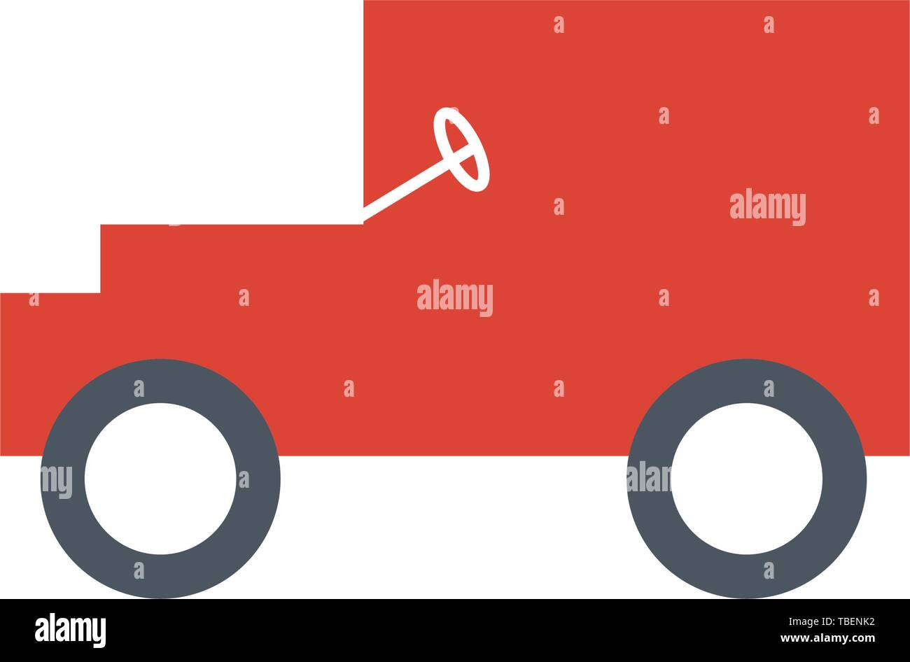 Old model car icon - Vector illustration - Flat design Stock Vector ...