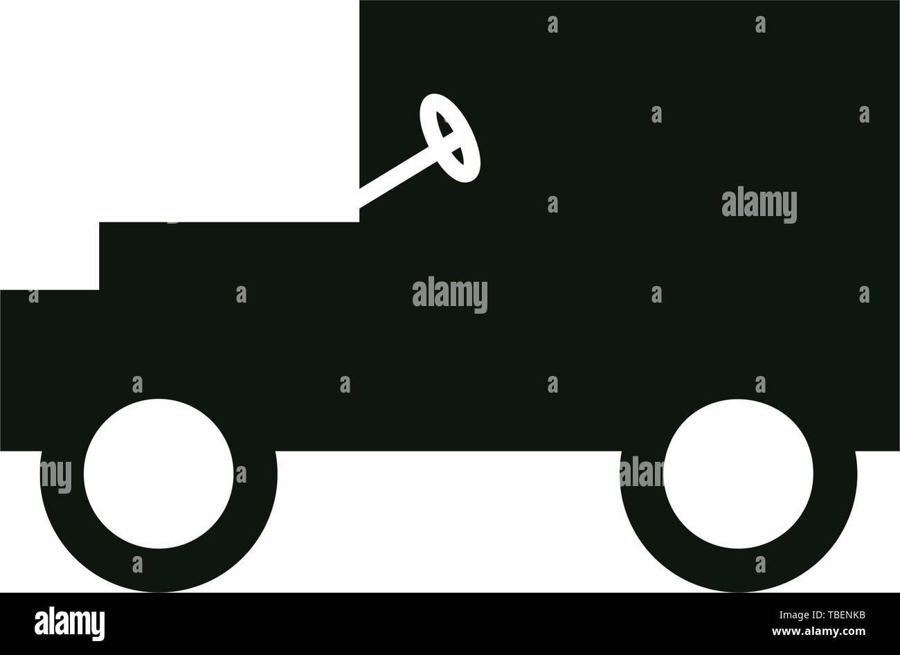 Old model car icon - Vector illustration Stock Vector Image & Art - Alamy