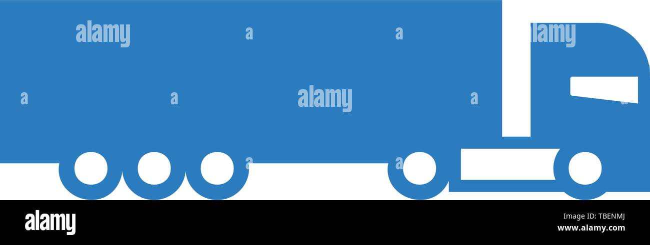 Truck vector icon - Transport sign Stock Vector Image & Art - Alamy