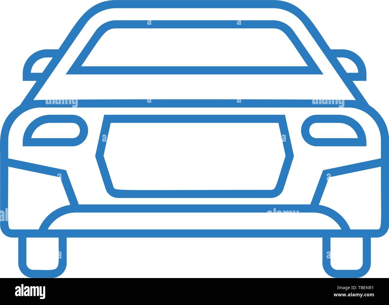 Car icon - Vector illustration Stock Vector Image & Art - Alamy