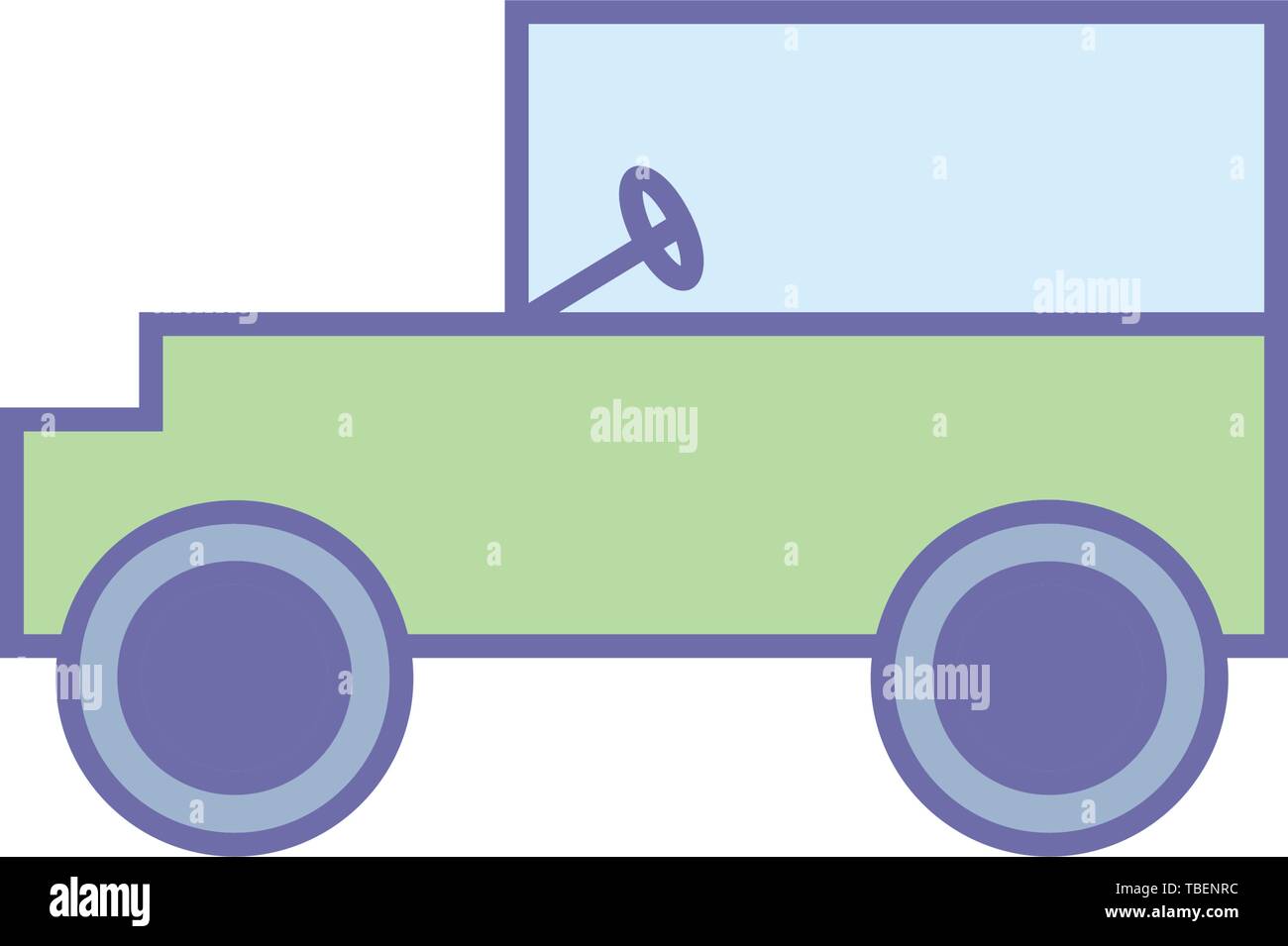 Old model car icon - Vector illustration Stock Vector Image & Art - Alamy