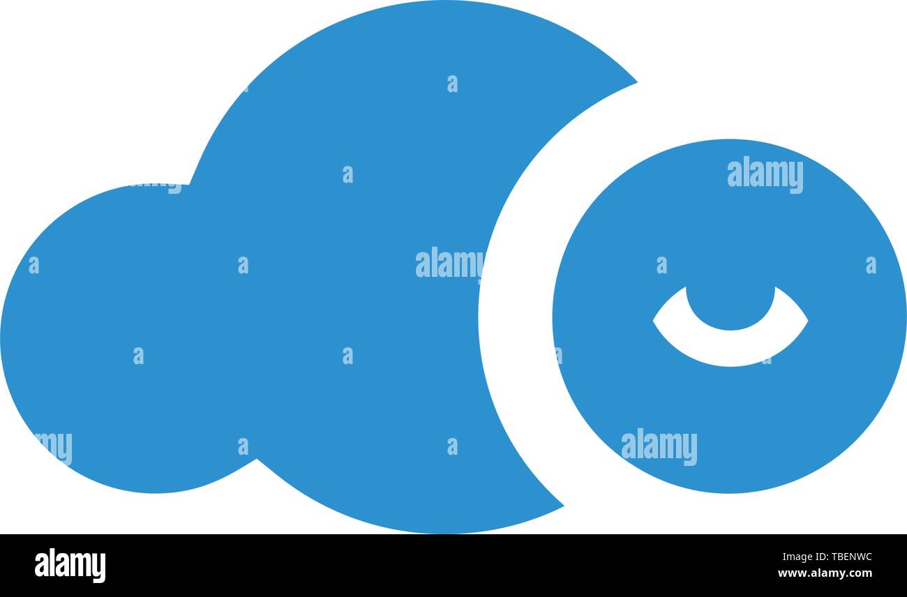 White metal eye Stock Vector Images - Alamy