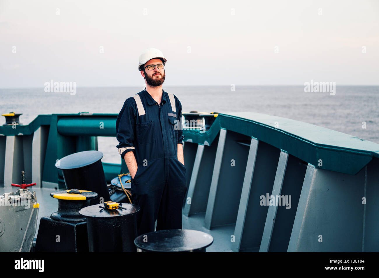 Offshore ship cargo deck hi-res stock photography and images - Alamy