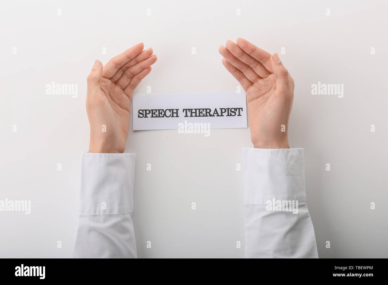 Adult speech therapy hi-res stock photography and images - Alamy